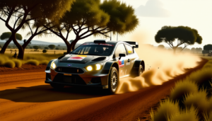 WRC au Kenya : Evans domine la journée avec une avance impressionnante ...